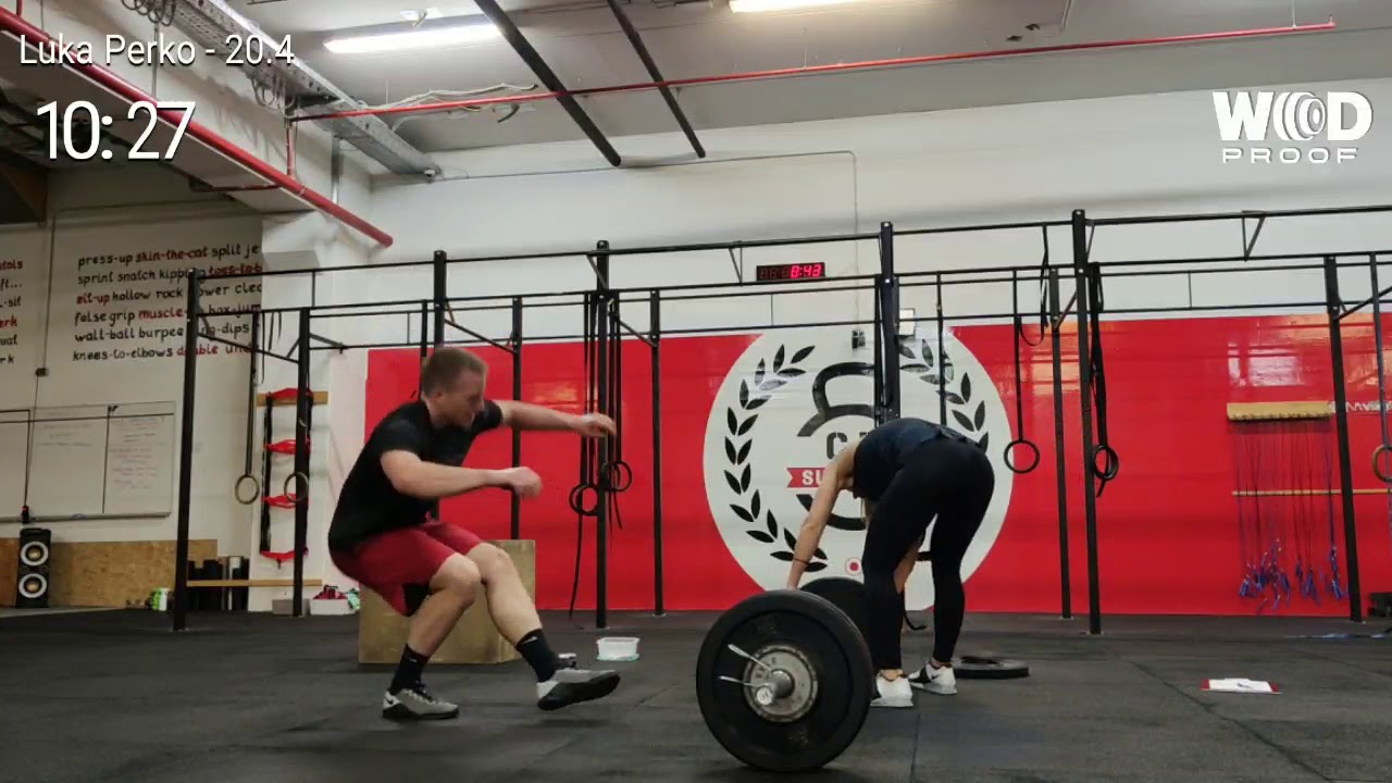 Luka Perko - CrossFit Open 20.4 - YouTube