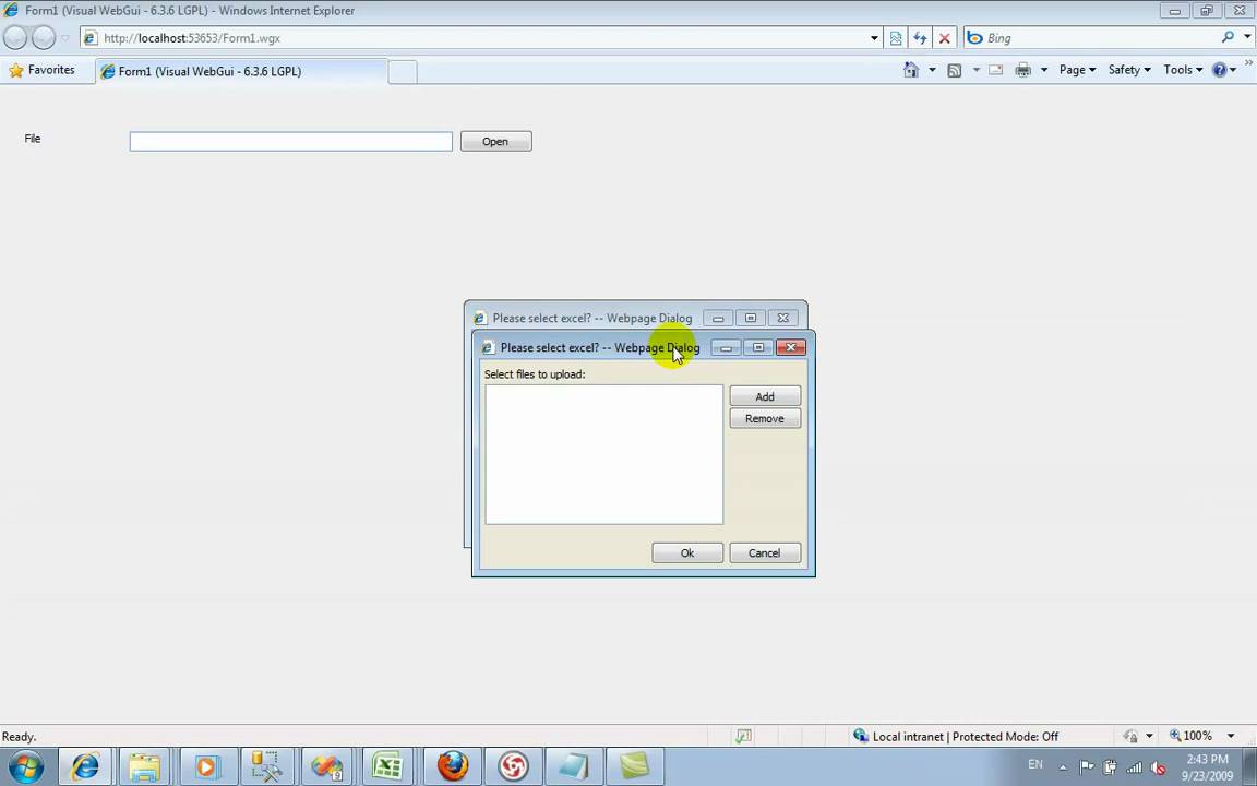 Openfiledialog Youtube