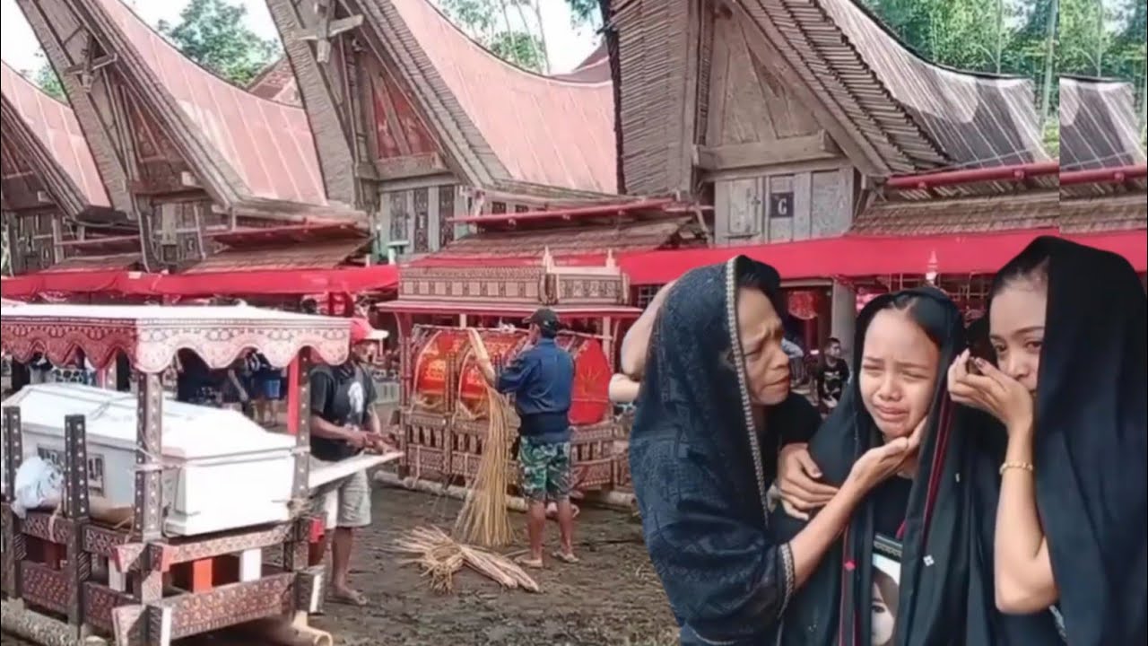 Rambu Solo' 🔴 2 jenazah dimakamkan sekaligus. Matius Tappe dan Desyanti ...