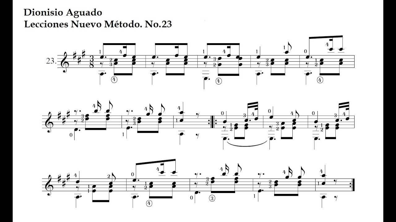 D. Aguado. Nuevo Método, N23 - YouTube