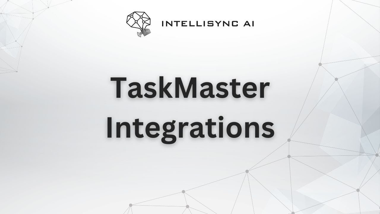 TaskMaster 2.0: Seamless Integrations with Your Business Tools - YouTube