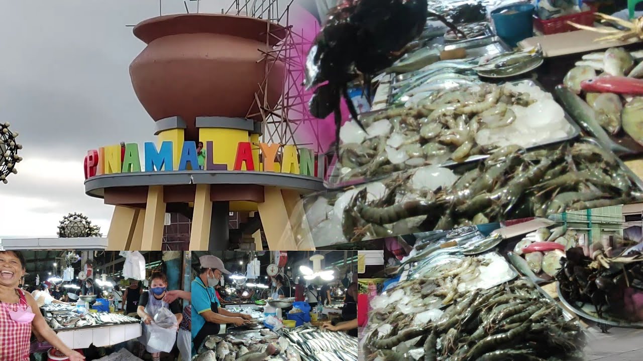 Shrimp Crabs Fish in Pinamalayan Wet Market | Farm Produce ...
