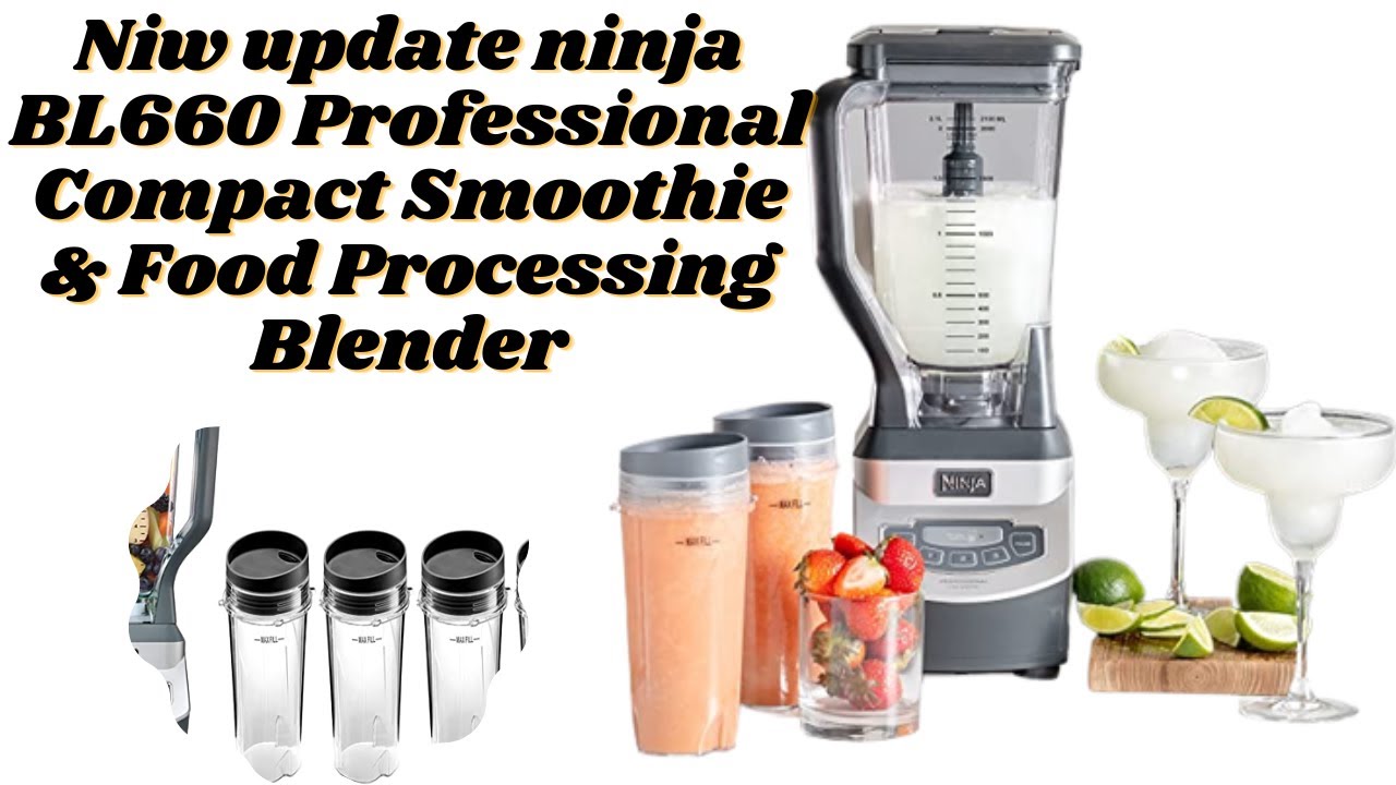 New update Ninja BL660 Professional Compact Smoothie - YouTube