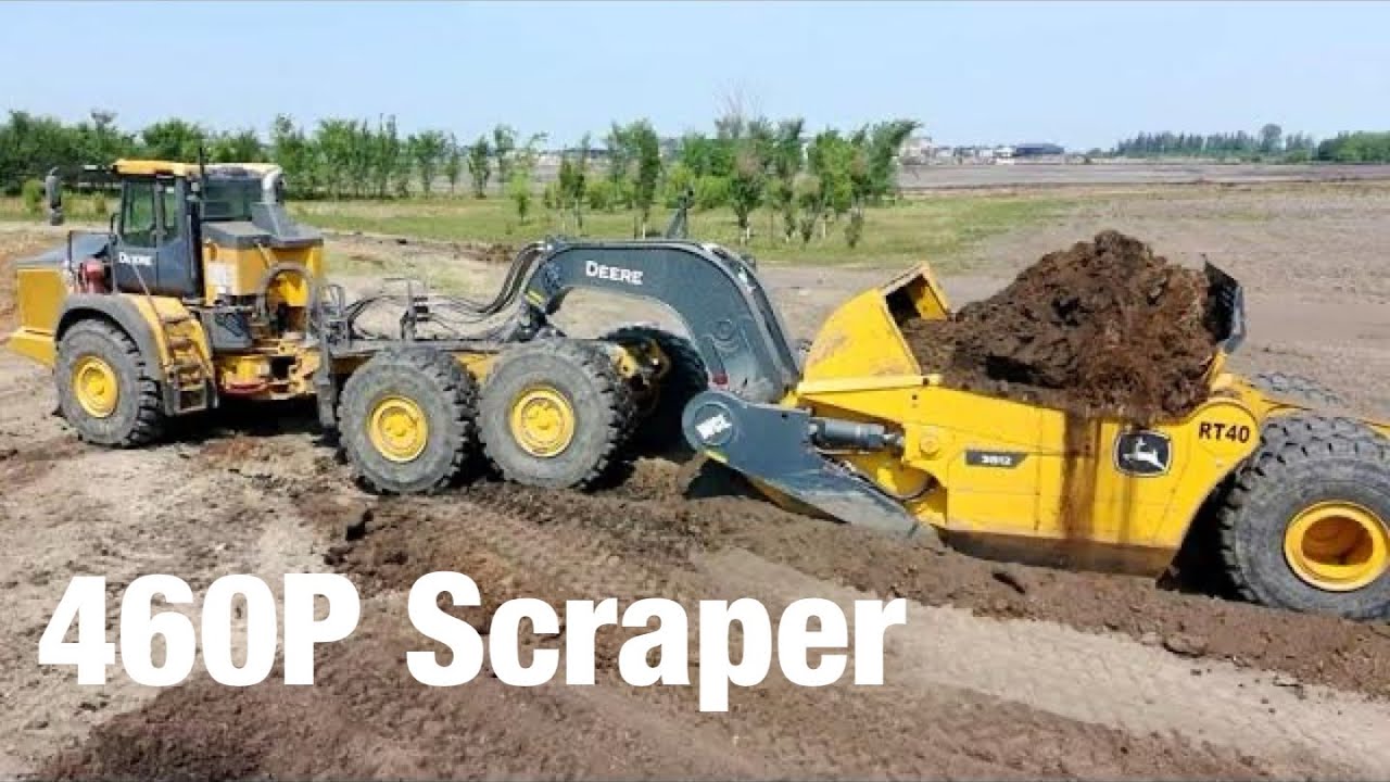 ADT Scraper drone footage - YouTube