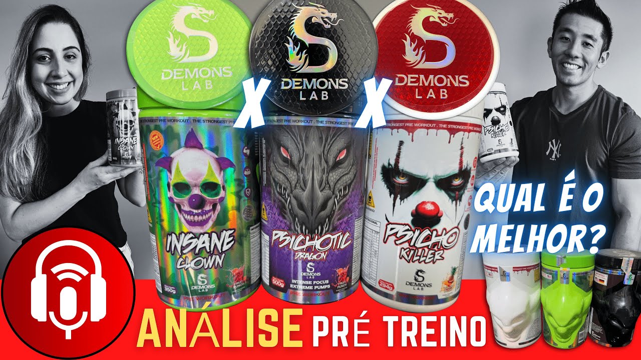 Análise Pré Treinos Demons Lab | Insane Clown, Psicho Killer e ...