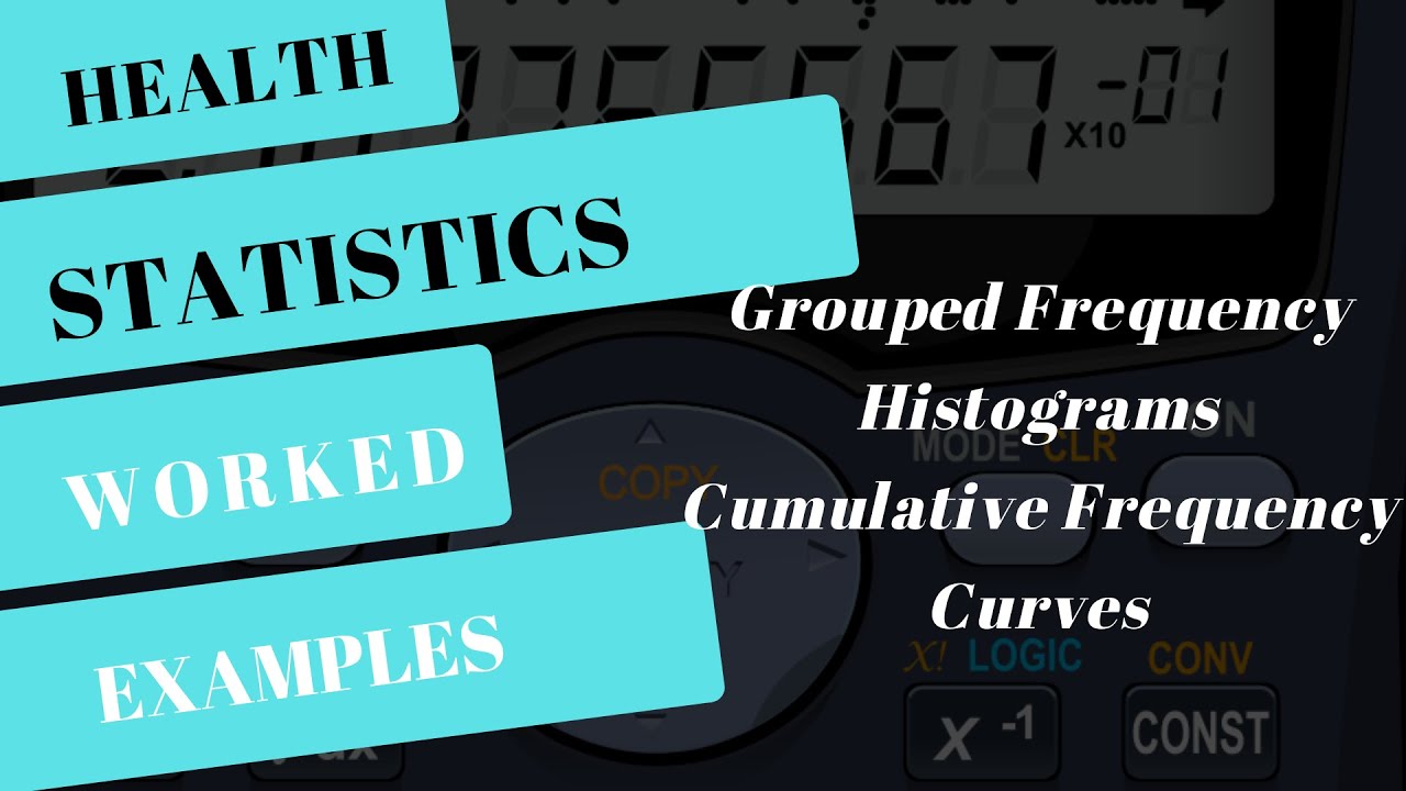 Grouped Frequency| Histograms| Cumulative Frequency Curves| Worked ...