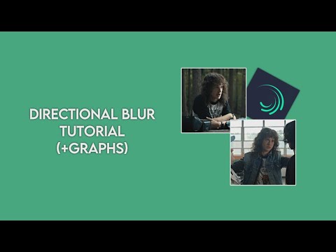 directional blur tutorial | alight motion - YouTube