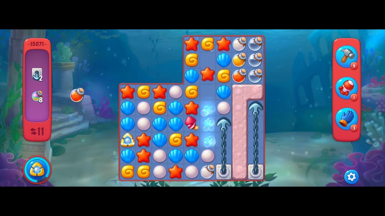 Fishdom Hard Level 15071 (No Boosters with Torpedo) @choraelmin - YouTube