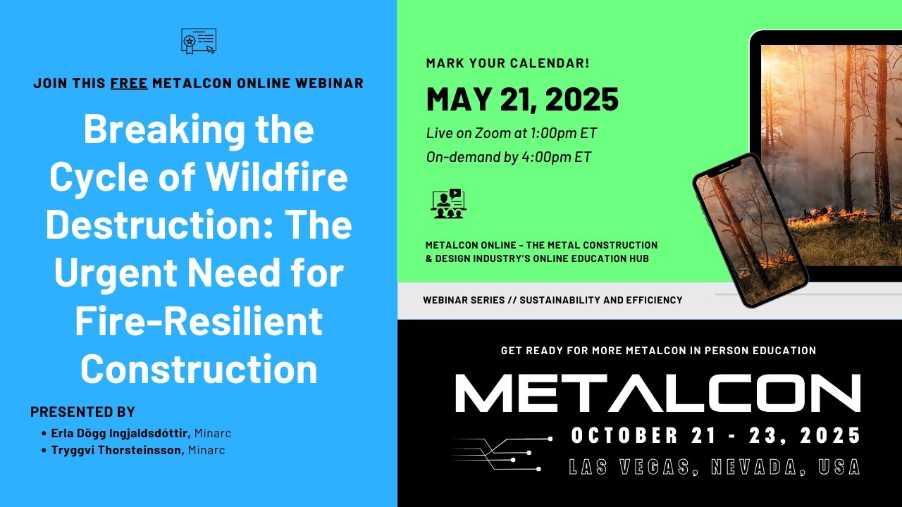 Fire-Resilient Design for Homes in Wildfire Zones | METALCON x Metal ...