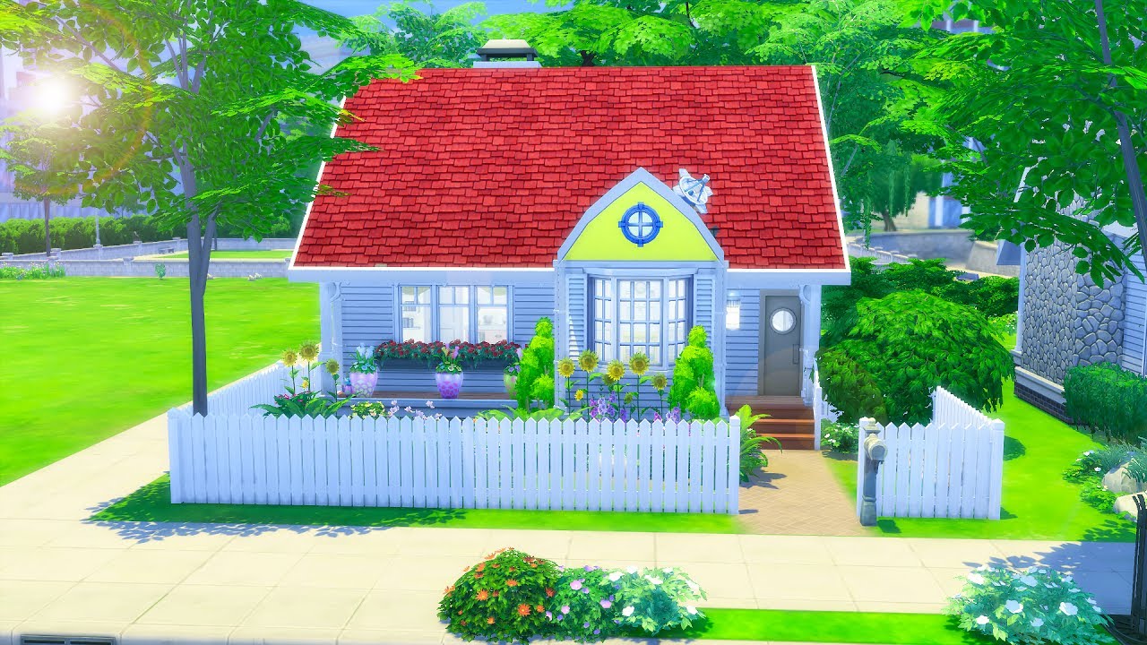 The Sims 4: House Build || The Mayor's House (LAZY TOWN) - YouTube