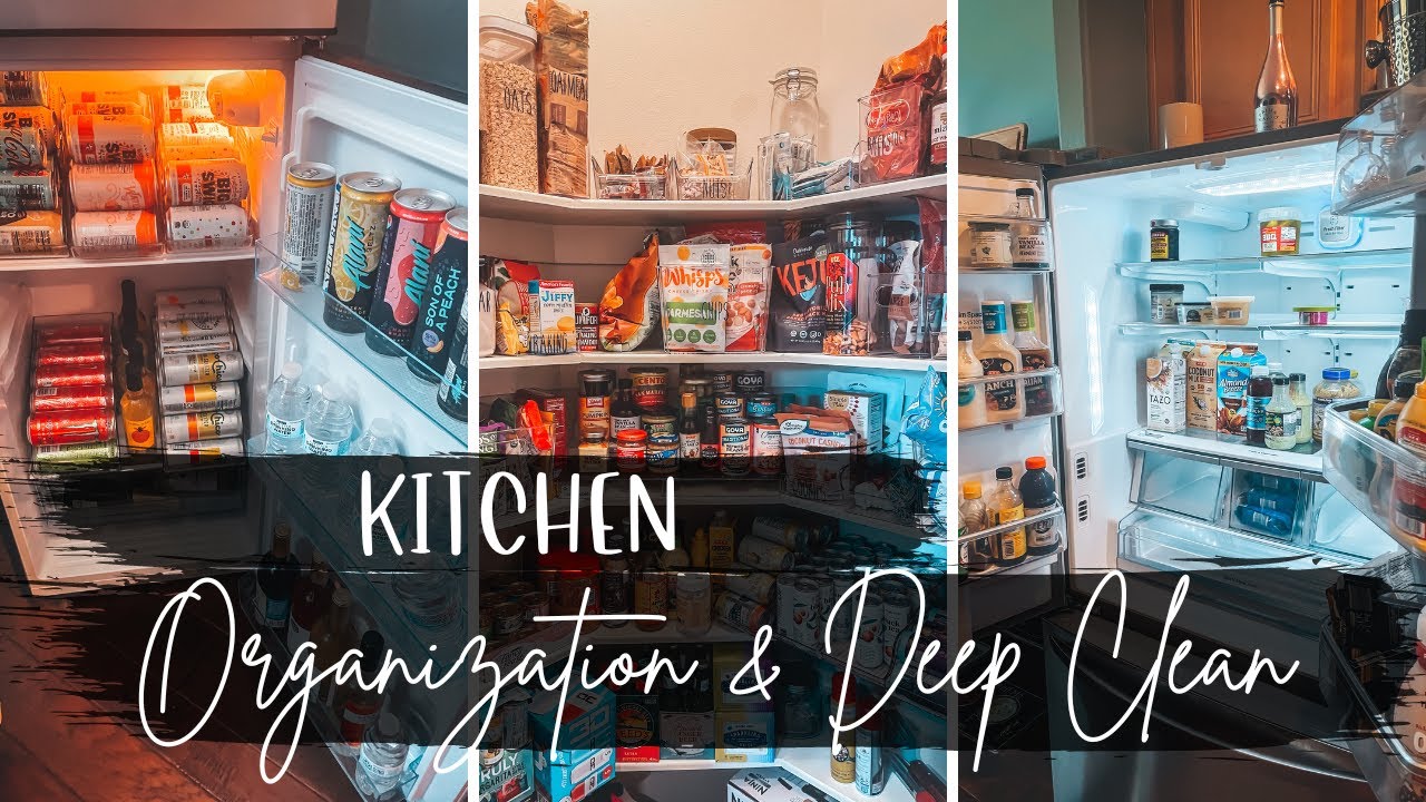 Kitchen Deep Clean | Organize & Deep Clean - YouTube
