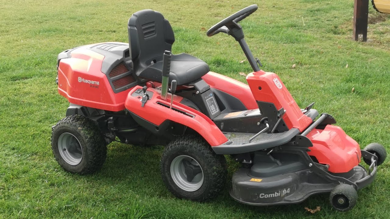 Husqvarna Rider R214c. Wady i zalety czyli pokaz i opinia po pierwszym ...