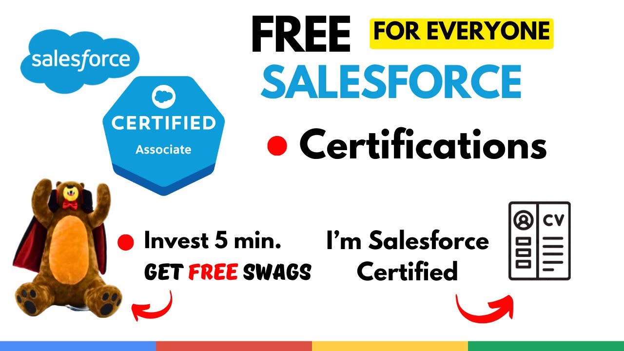 Be Salesforce Certified || Get Free Salesforce Swags in 2024 - YouTube