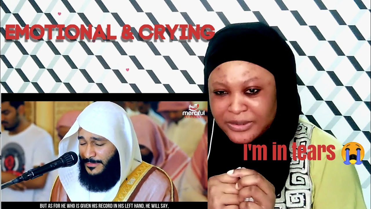 EMOTIONAL & INCREDIBLE QURAN RECITATION / Heart Soothing Reaction Video ...