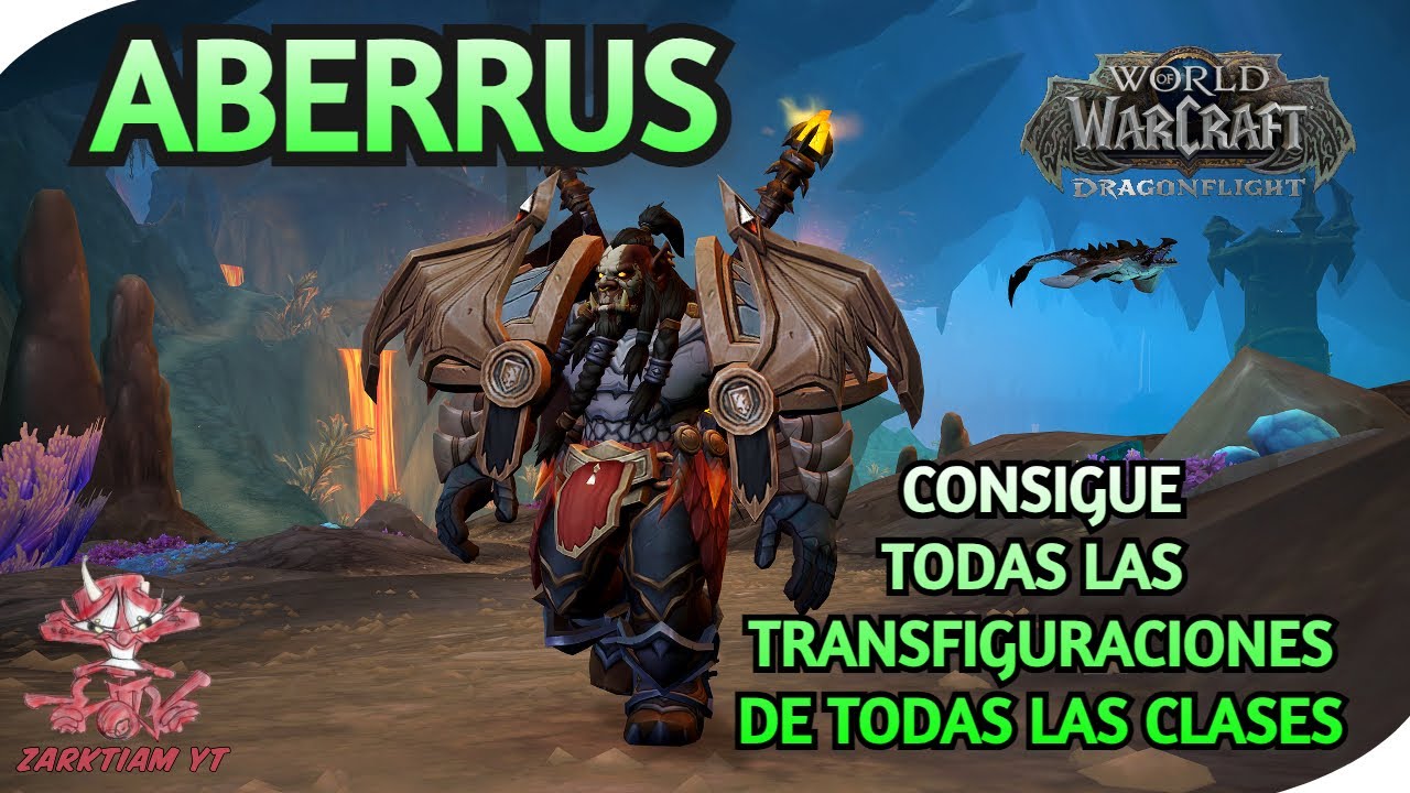 🐉 #DRAGONFLIGHT | CONSIGUE TODAS LAS TRANSFIGURACIONES DE ABERRUS MAS ...