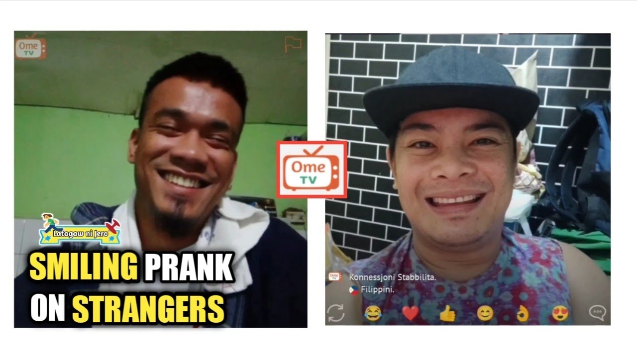 SMILING PRANK ON STRANGERS by Latagaw ni Jero - YouTube