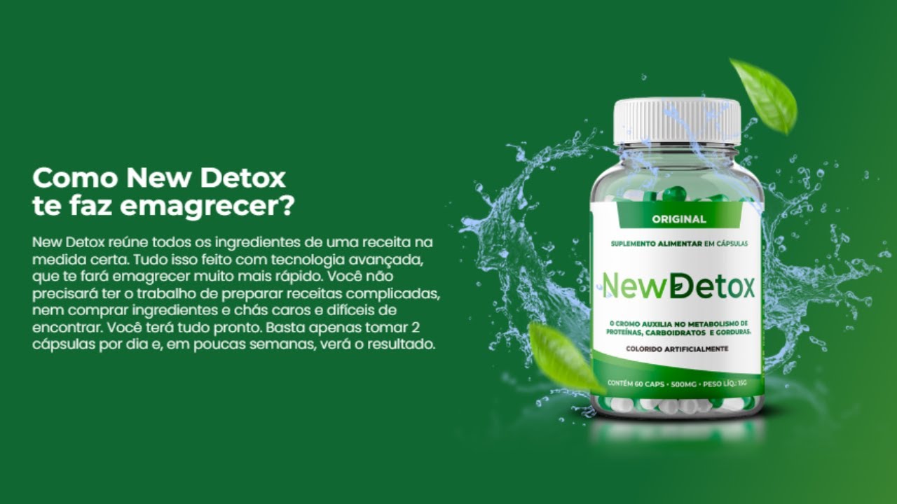 Transforme Sua Saúde com o New Detox: A Solução Definitiva para Perder ...