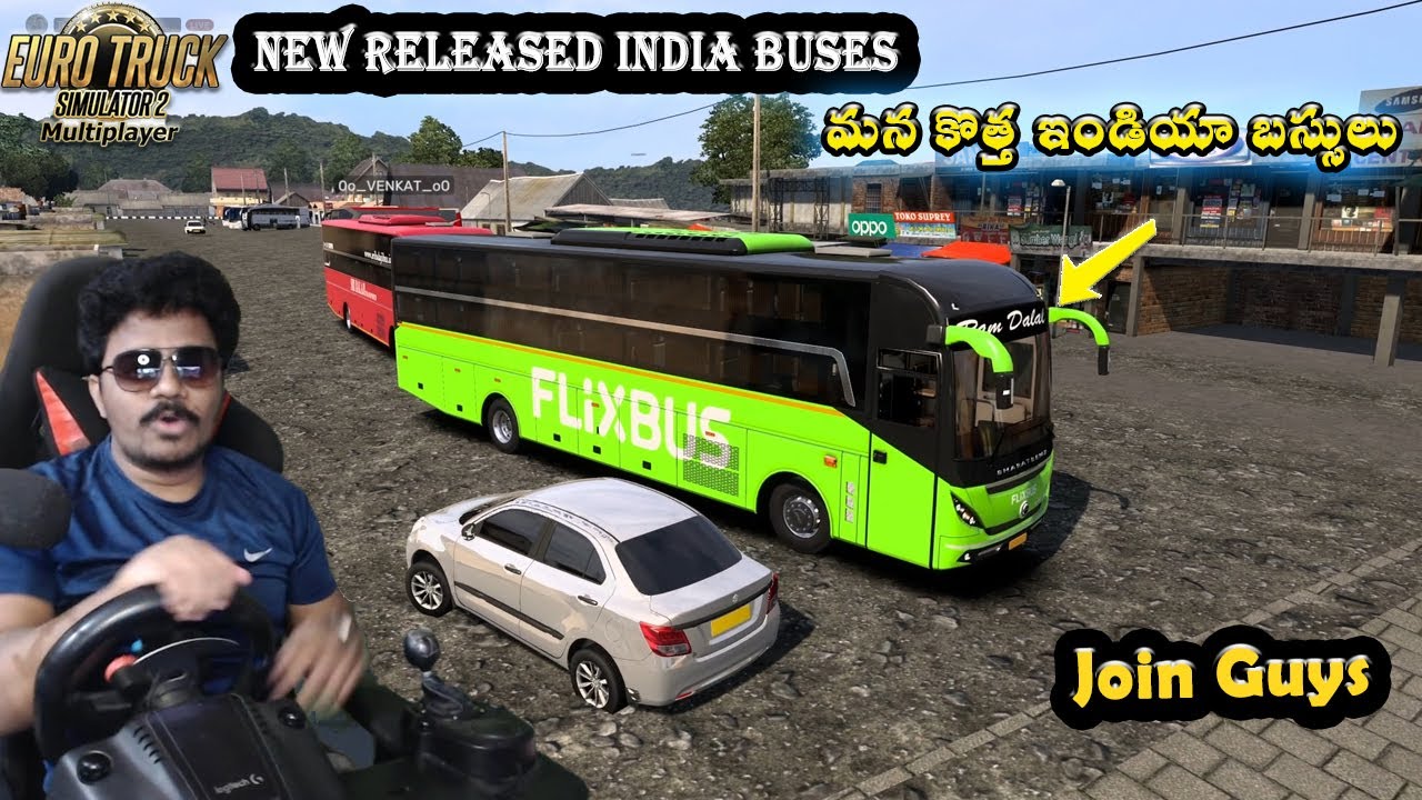 Indias First Released FlixBus in Game MG BS6 Bharath Benz Bus Released ...