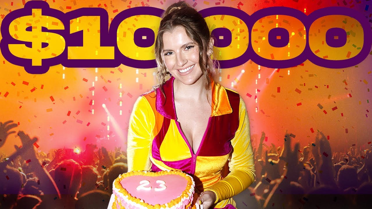 I Threw A $10,000 Birthday Party - YouTube