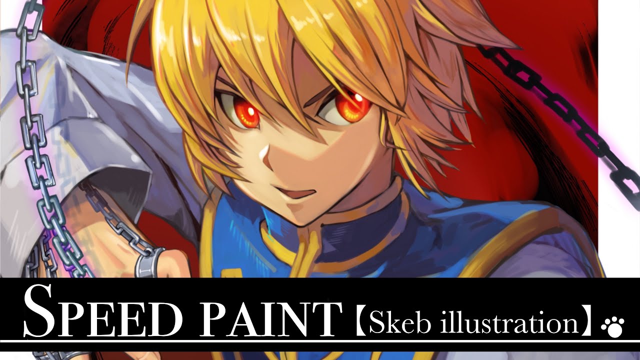 【Speed paint】クラピカ(HUNTER×HUNTER) - YouTube