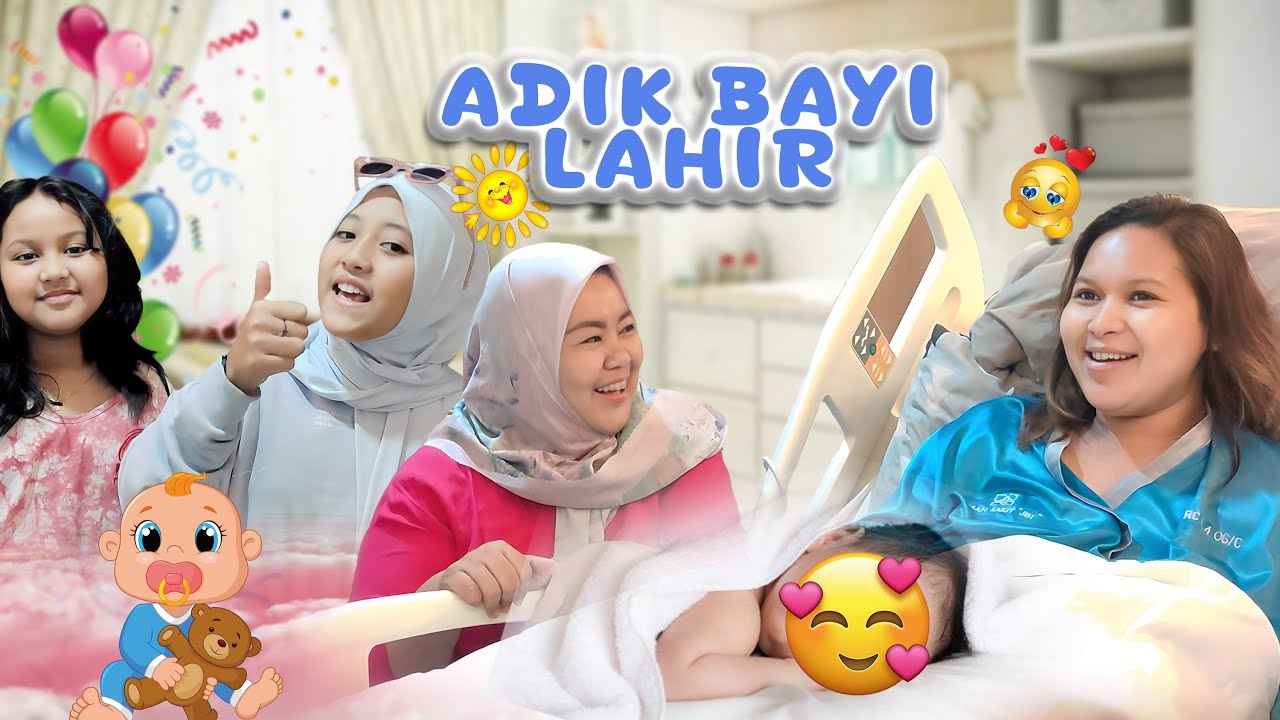 MAMATA TERHARU , ADIK BARU KHAYLLA DAN DINAR SUDAH LAHIR KE DUNIA.. ️ ...