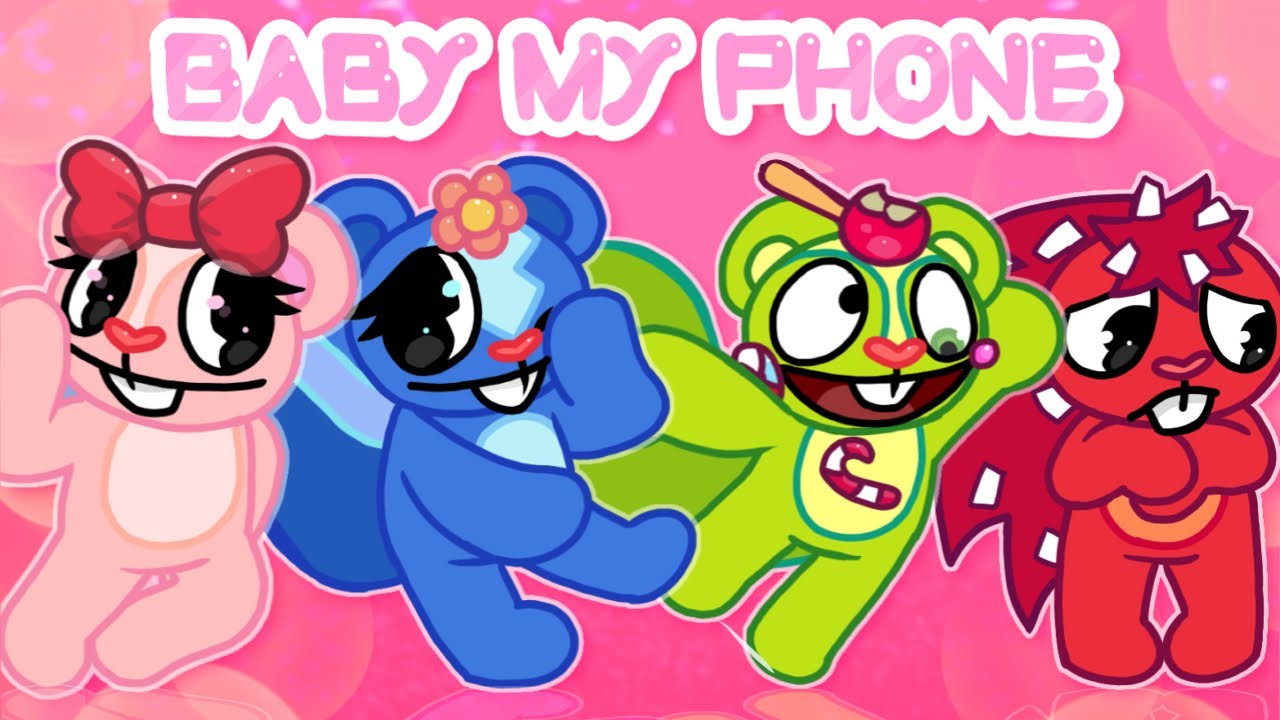Baby my phone animation meme (HTF) + (Filler) - YouTube