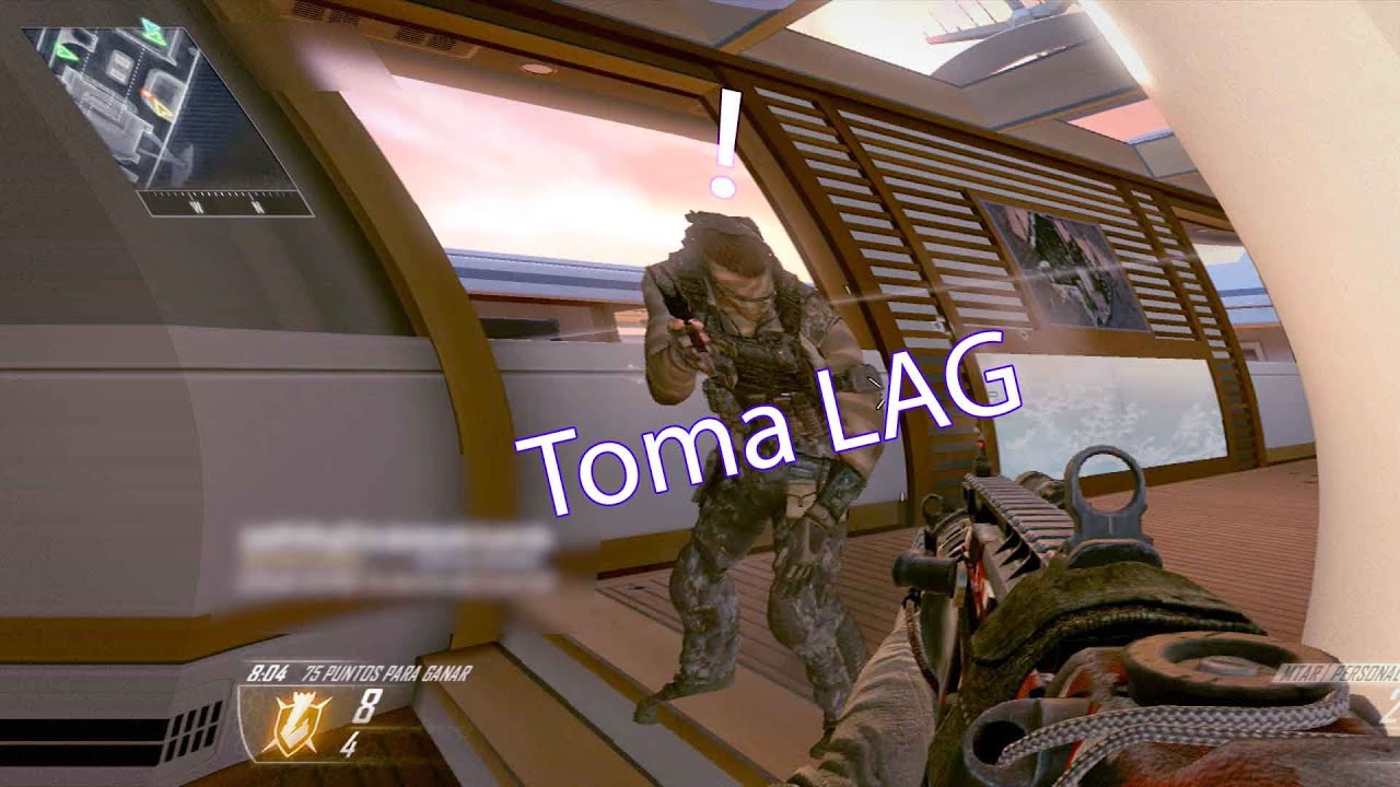 Partida con Lag de CoD:Black Ops 2 // Video Rápido y con Lag - YouTube