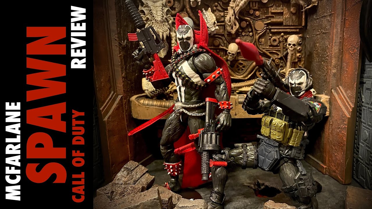 McFarlane Call of Duty/ Spawn & Tactical Spawn- review - YouTube