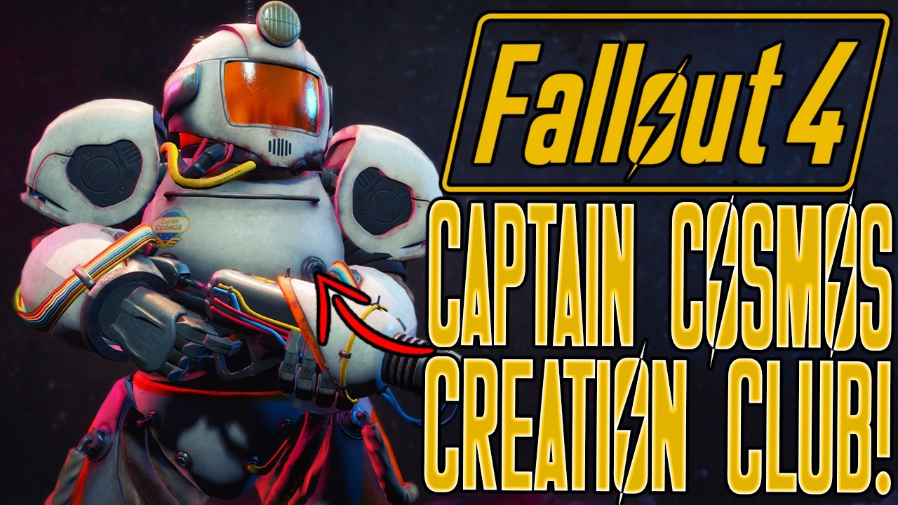 Captain Cosmos Fallout 4 Creation Club Walkthrough! - YouTube