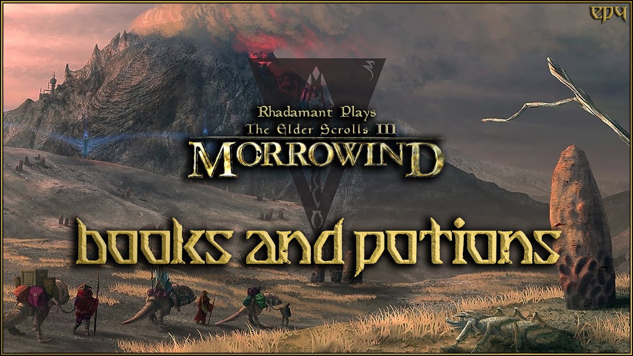 Morrowind - Books and Potions // EP4 - YouTube