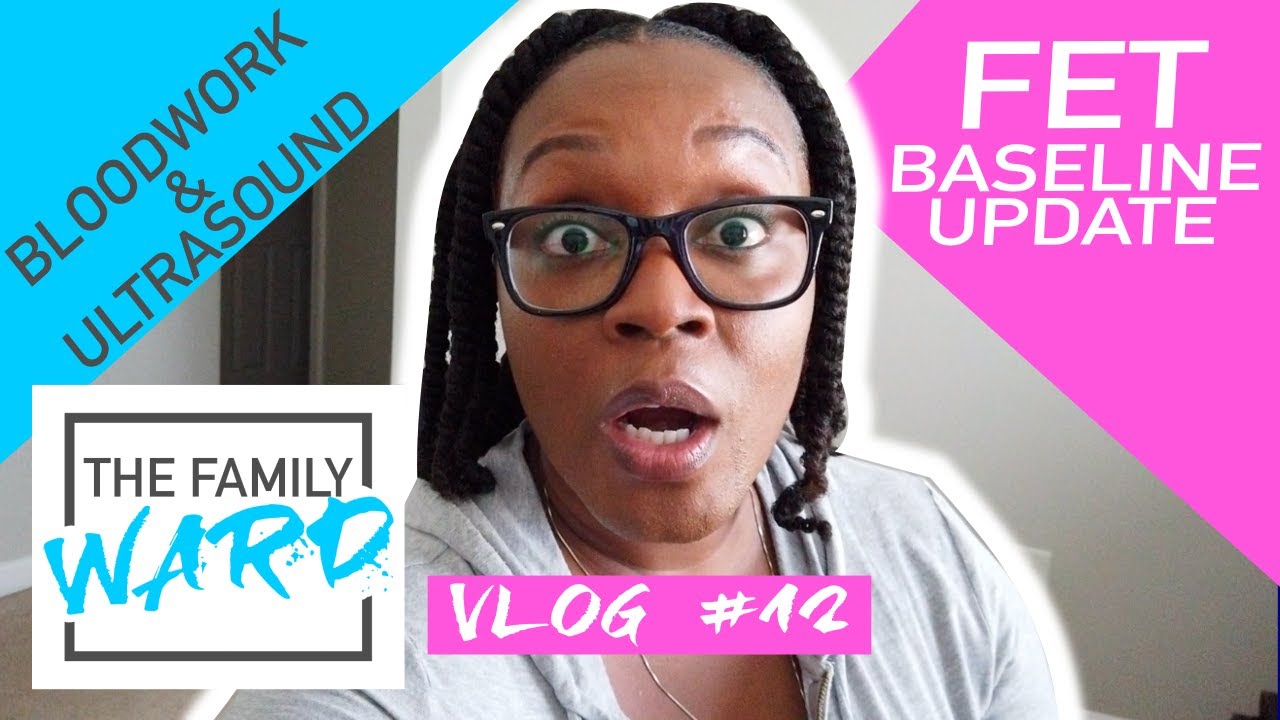 FET Baseline Ultrasound & Bloodwork - IVF/TTC Journey Update - Vlog #12 ...
