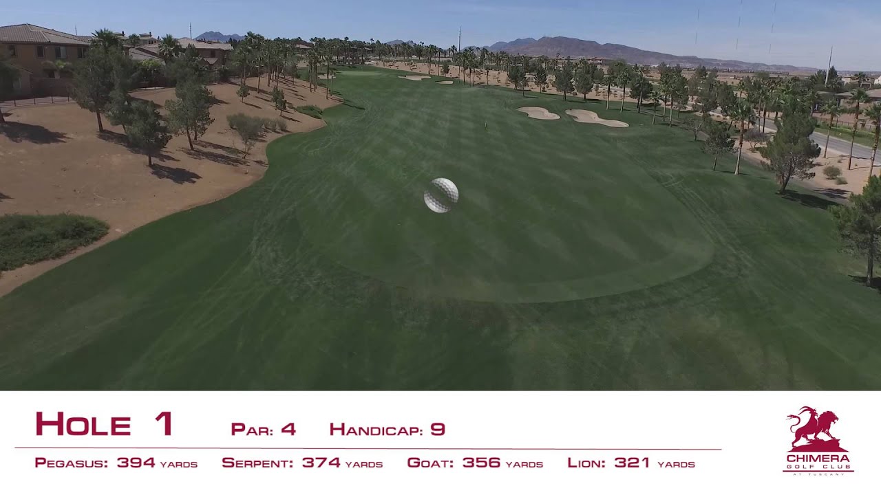 Hole 1 Flyover - CHIMERA GOLF CLUB - YouTube