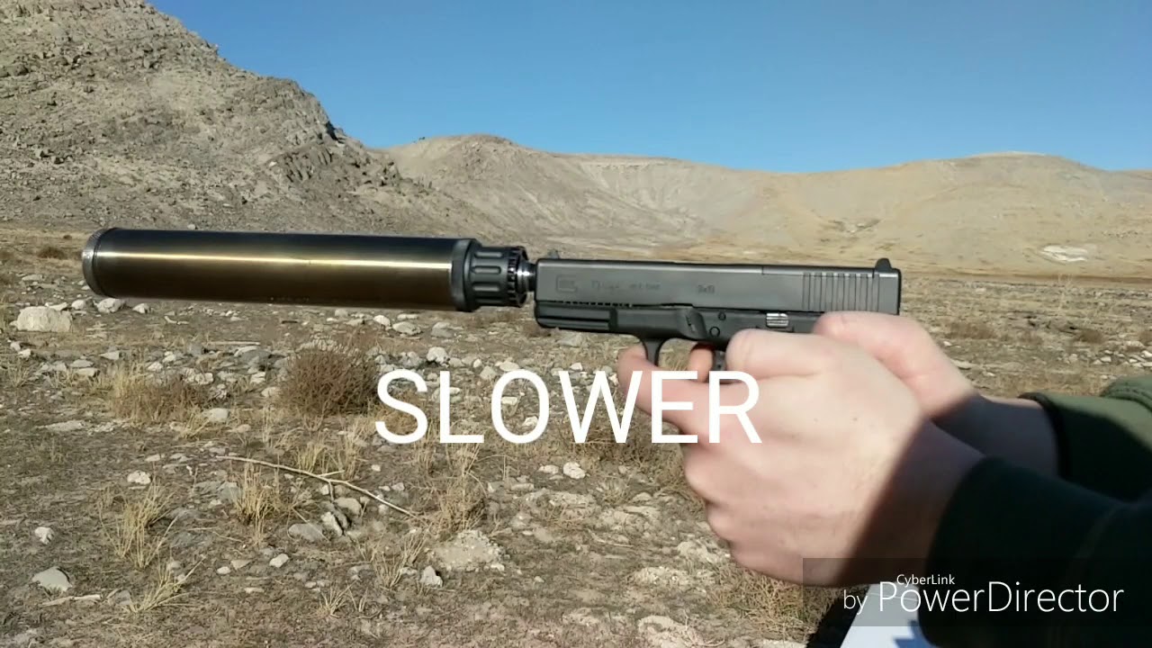 NIELSEN DEVICE ON A GLOCK 19 (SLOWER) - YouTube