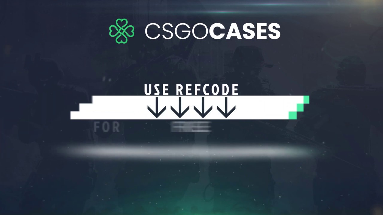 Csgocasescom refcode use this to get free 0,50$ good luck - YouTube