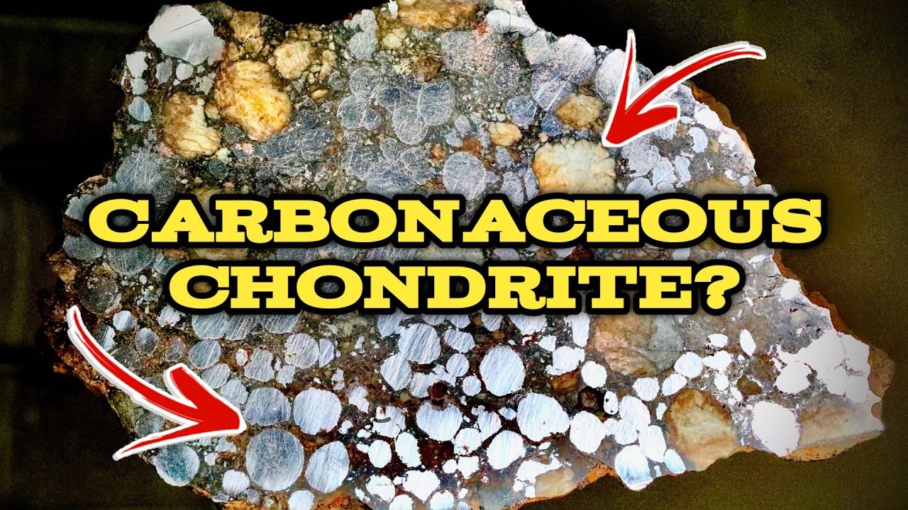 Stony Meteorites: Unlocking the Secrets of Carbonaceous Chondrites ...