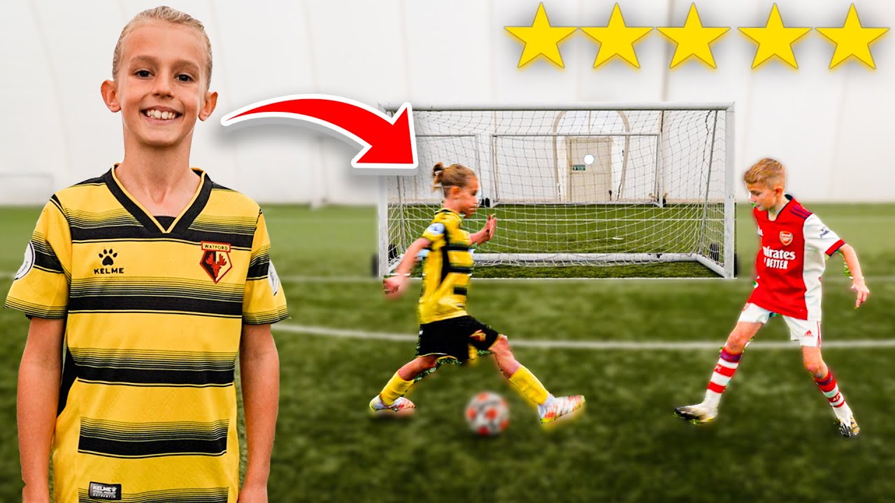 10 YEAR OLD KID ERLING HAALAND IS UNBELIEVABLE.. AMAZING PRO Football ...