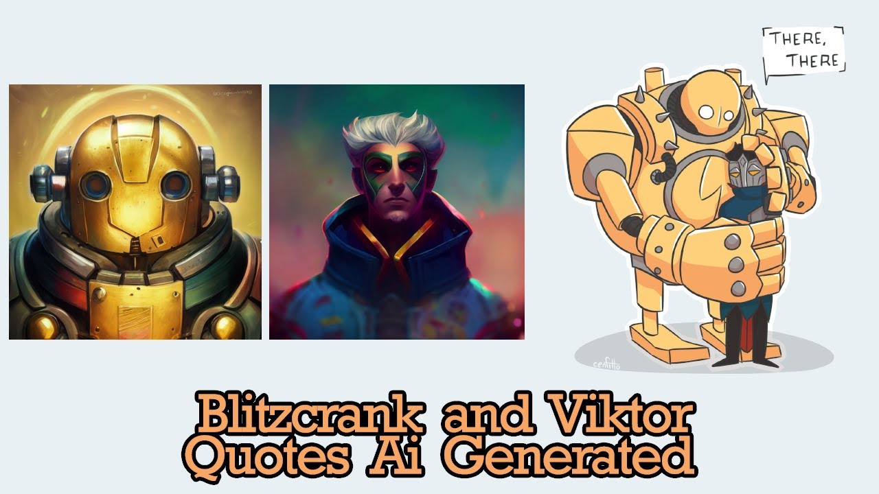 Blitzcrank and Viktor Quotes But They Are AI Generated Art - YouTube