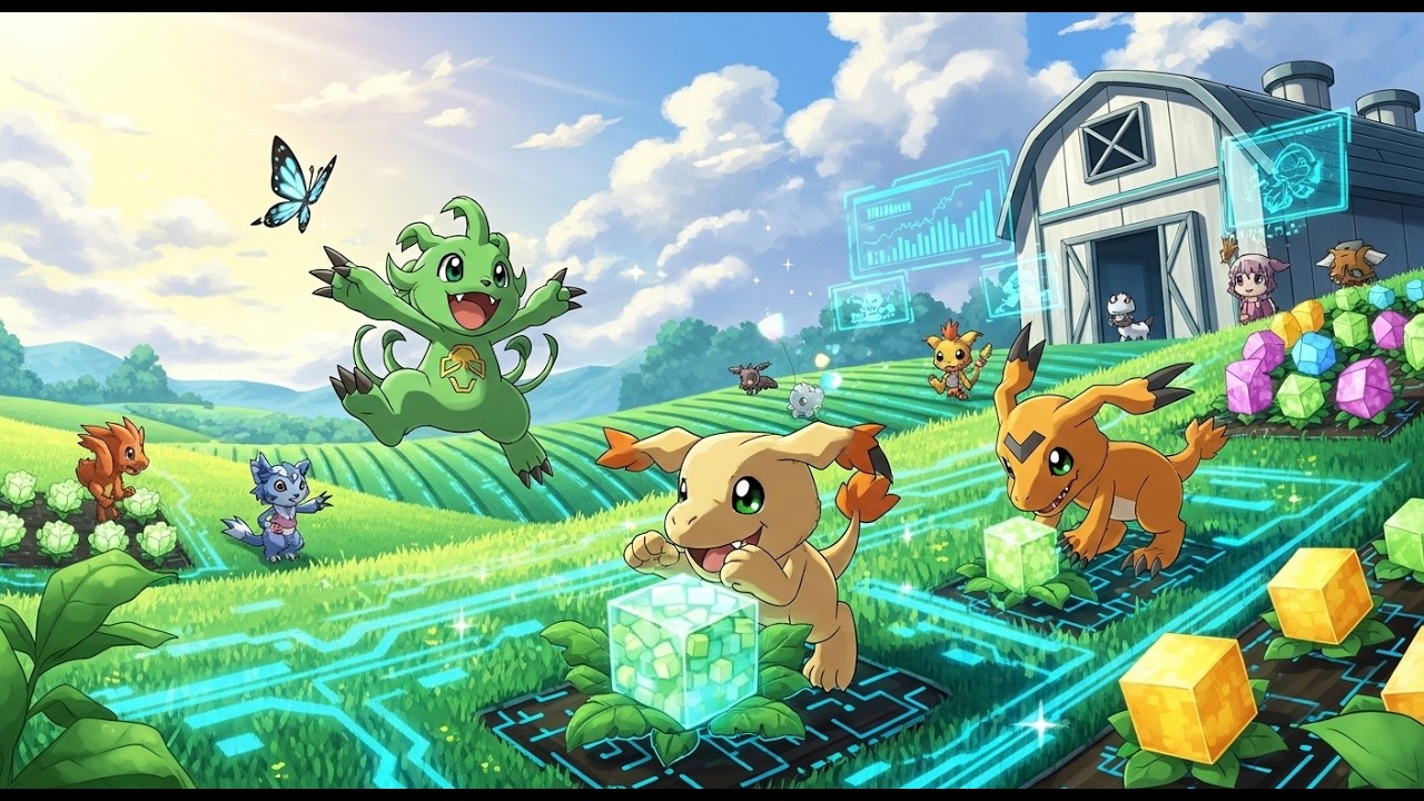 We Have A Digi Farm – Digimon Cyber Sleuth Story - YouTube