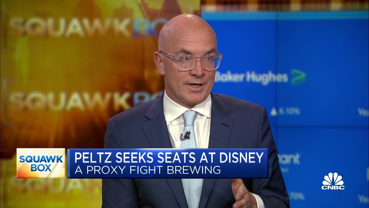 'The gloves are off' in Nelson Peltz's proxy fight with Disney, says ...