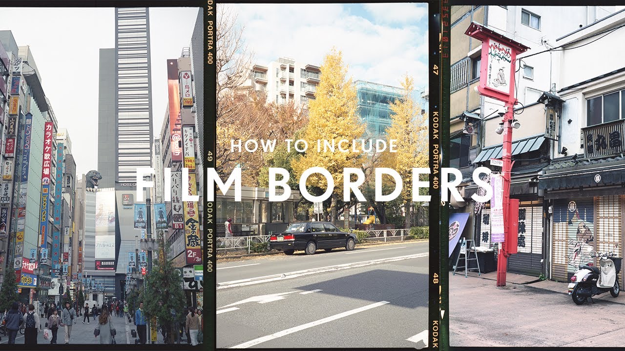 How to Include Film Borders when Scanning | Epson V600 - YouTube