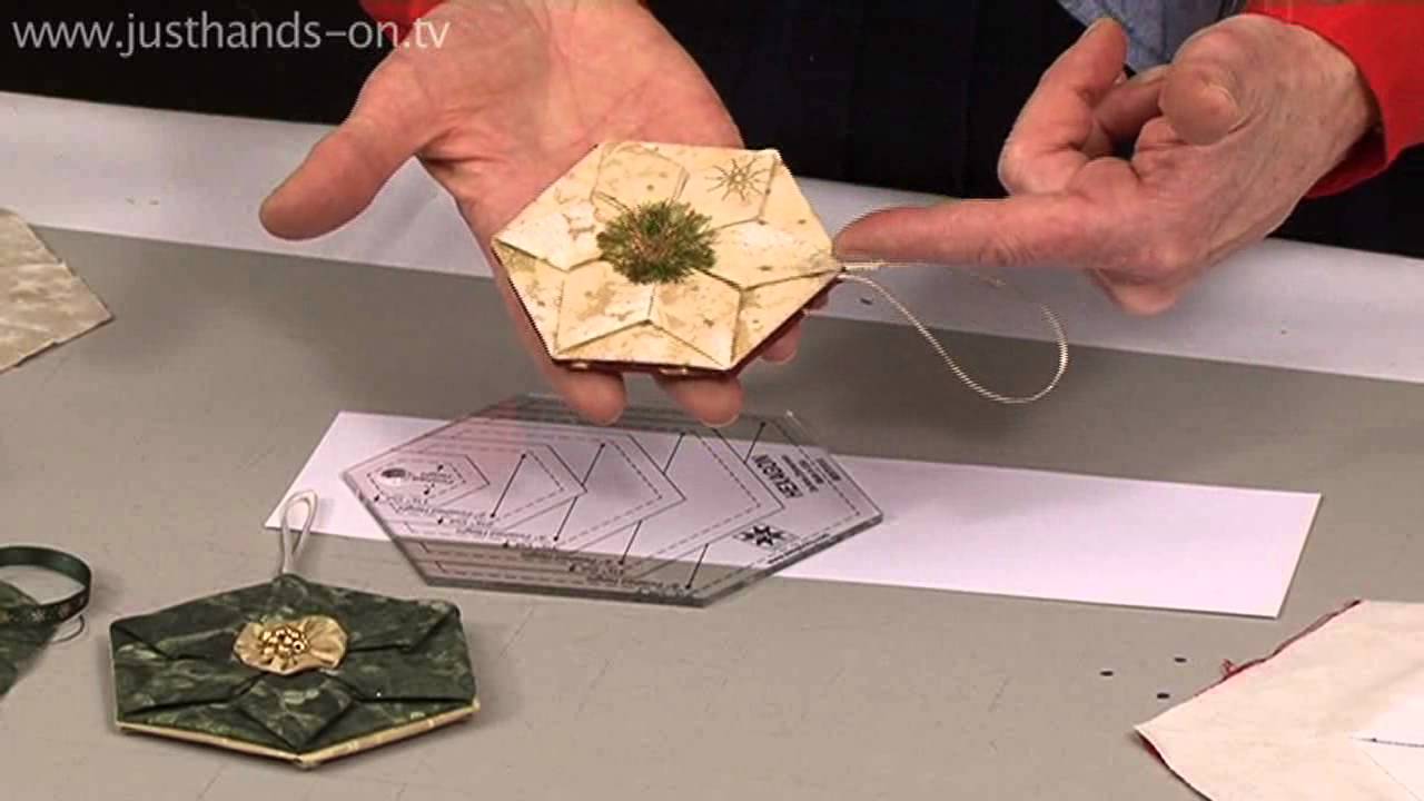 Hexagon Folded Tree Decoration with Jennie Rayment (Taster Video) - YouTube