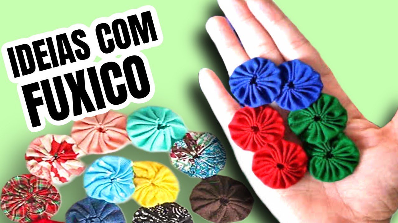 2 IDEIAS INCRÍVEIS USANDO FUXICO | SHOW DE ARTESANATO - YouTube