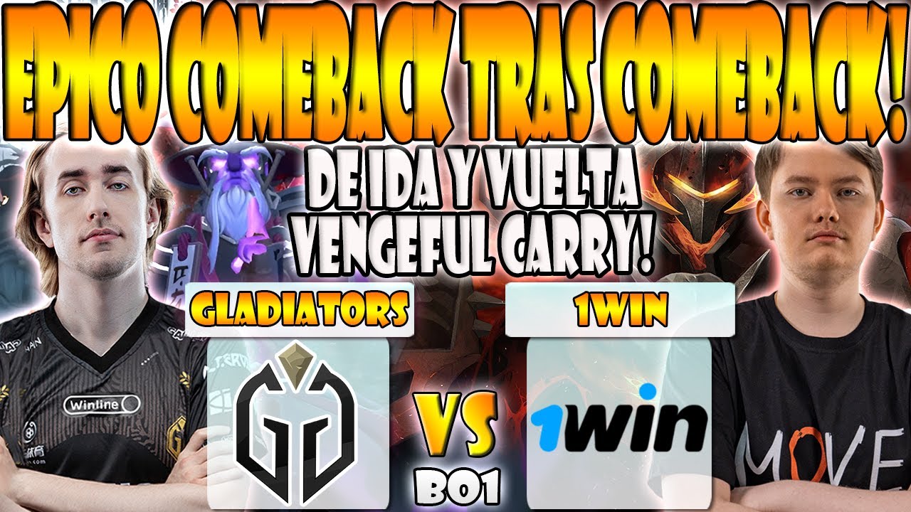 GLADIATORS VS 1WIN [BO1]CCNC, DYRACHYO, ACE VS MUNKUSHI, CLOUD - 1 WIN SERIES DOTA 2 SUMMER ...