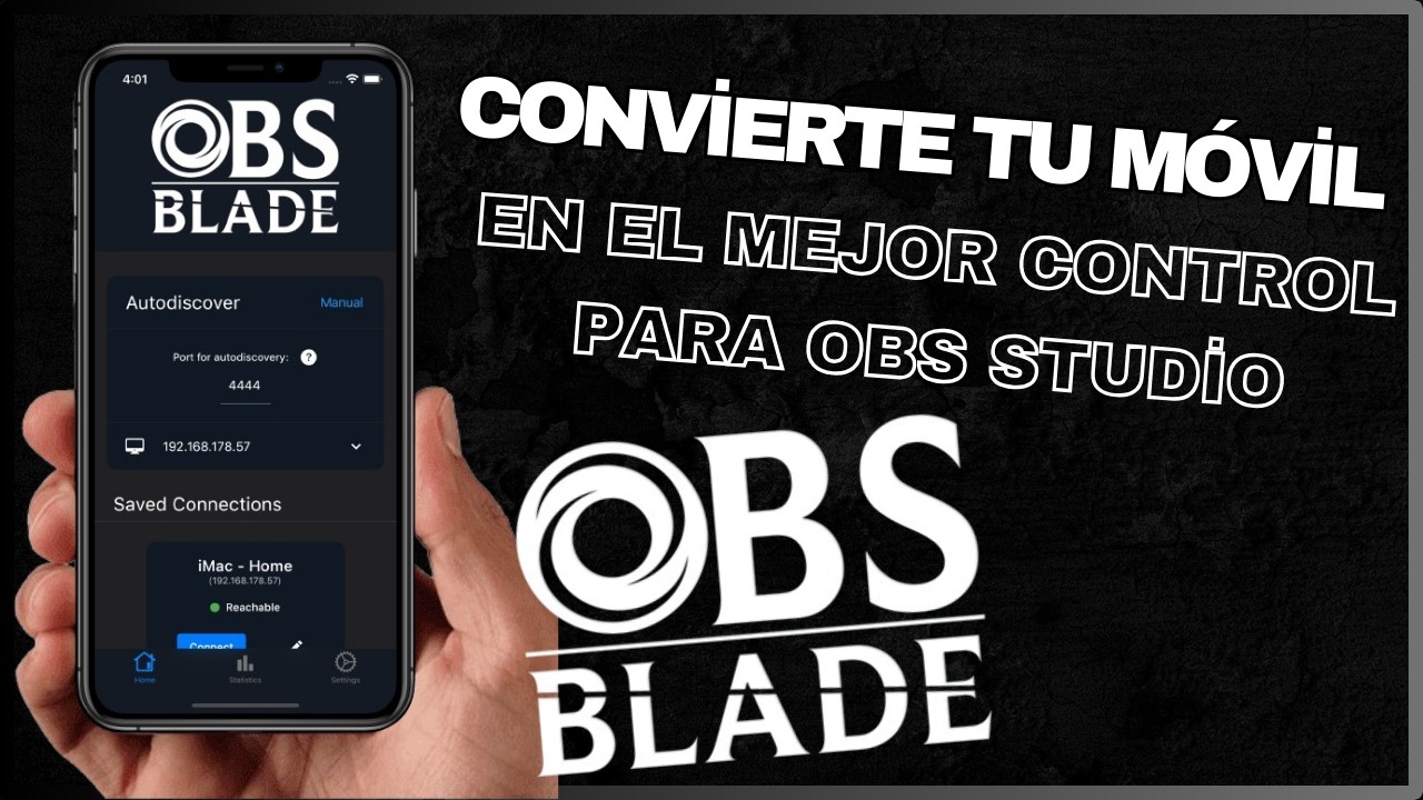 🔄 Transforma tu Teléfono en un Control Remoto para OBS Studio con OBS ...