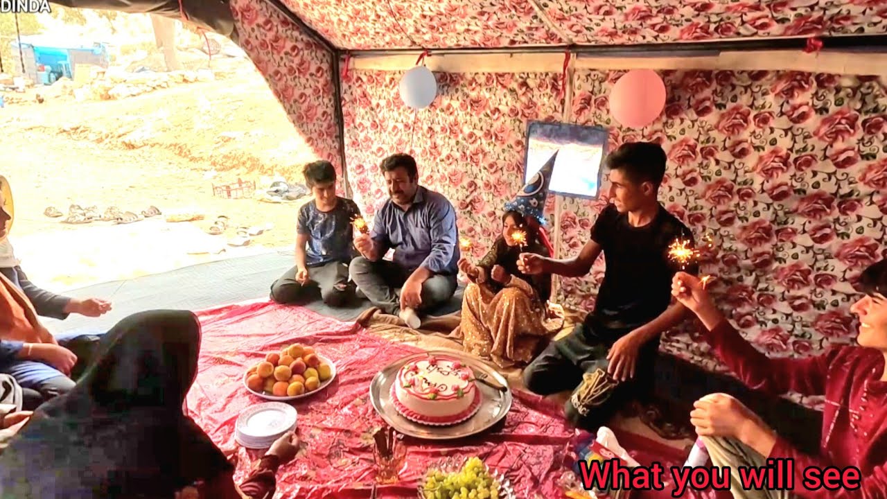 Celebration of beautiful Fatima Khanum's birthday in the mountains by ...