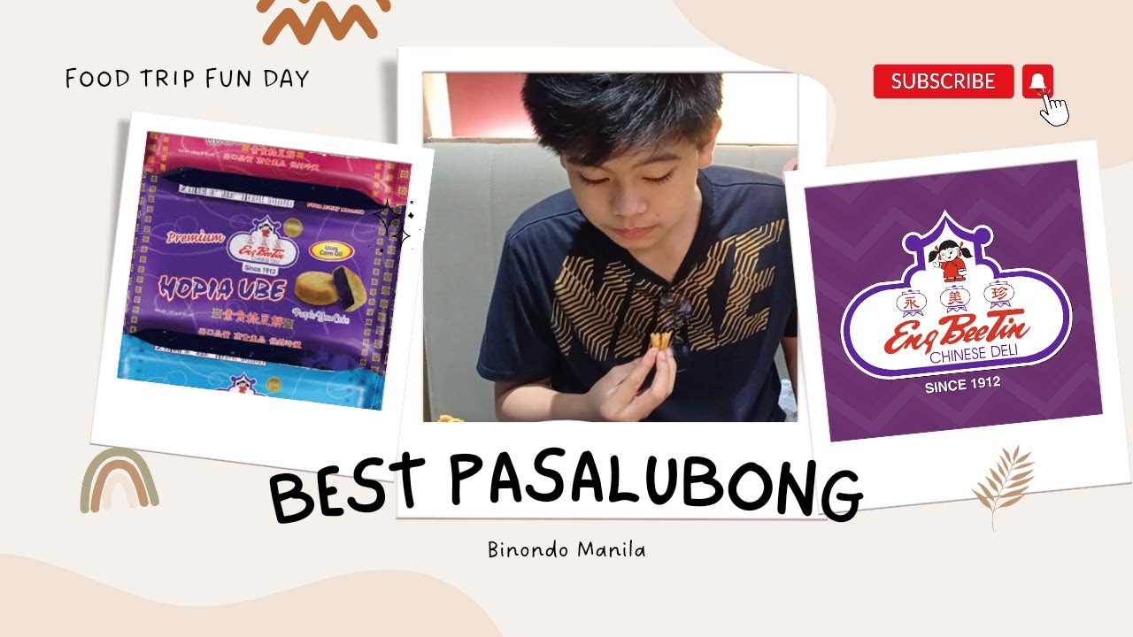 EngBeeTin Best Pasalubong Binondo Manila - YouTube