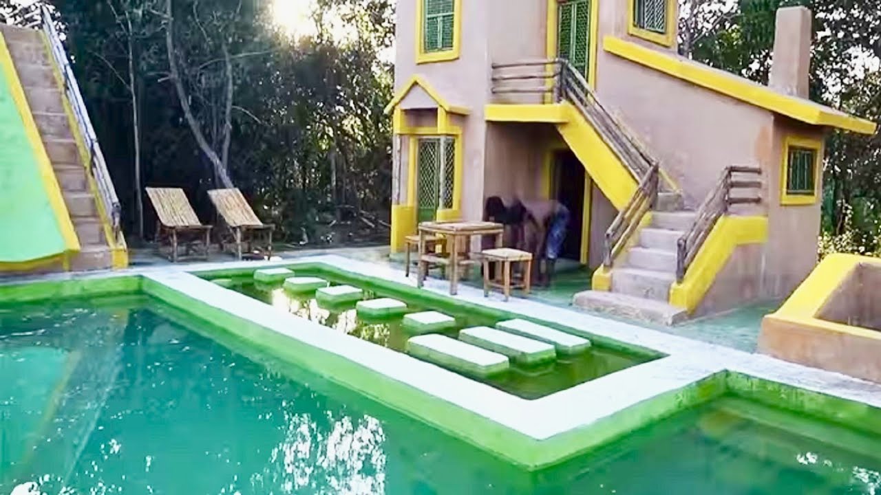 Do bhaiyon ka kamaal! Bina kisi machine ke hathon se khoda swimming ...