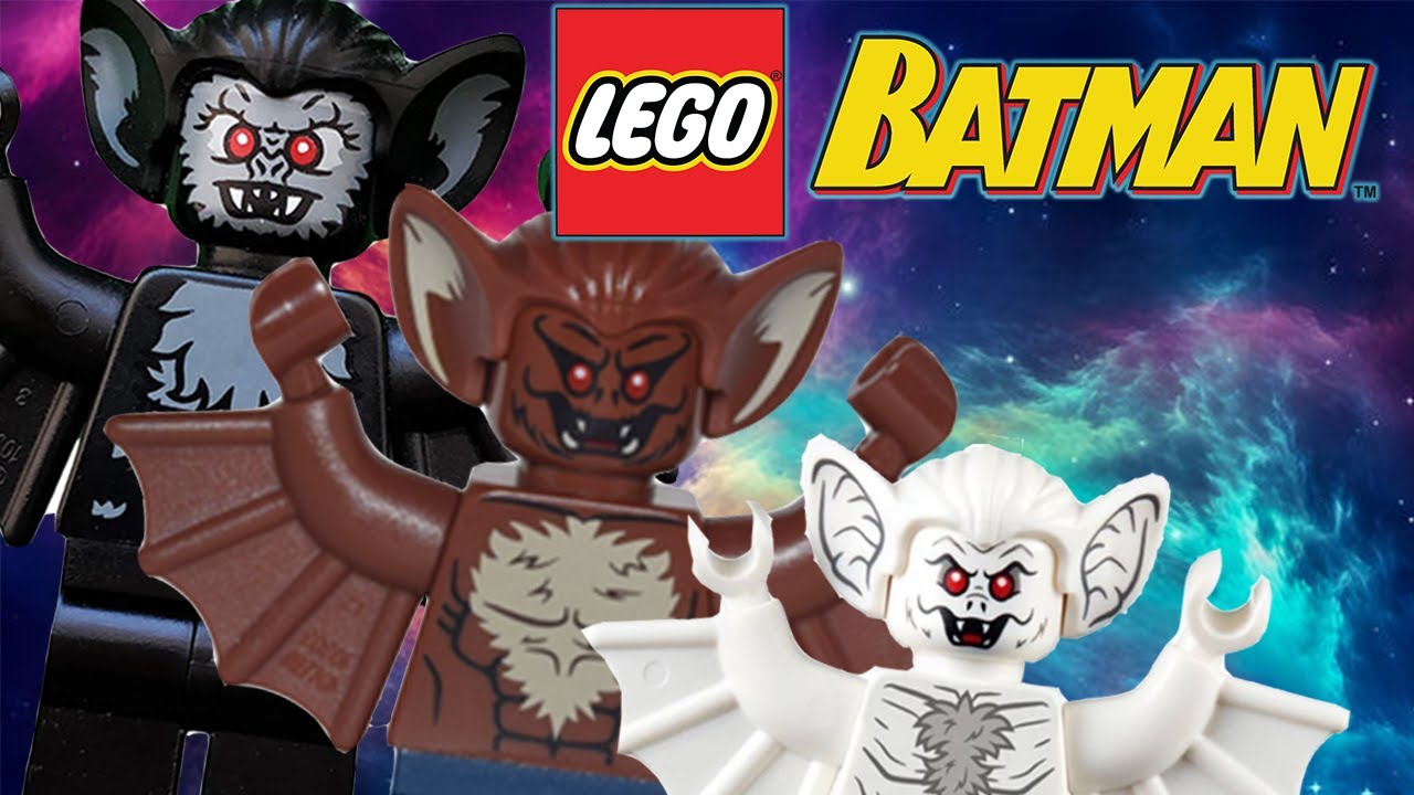 Ranking EVERY LEGO Man Bat Minifigure - YouTube