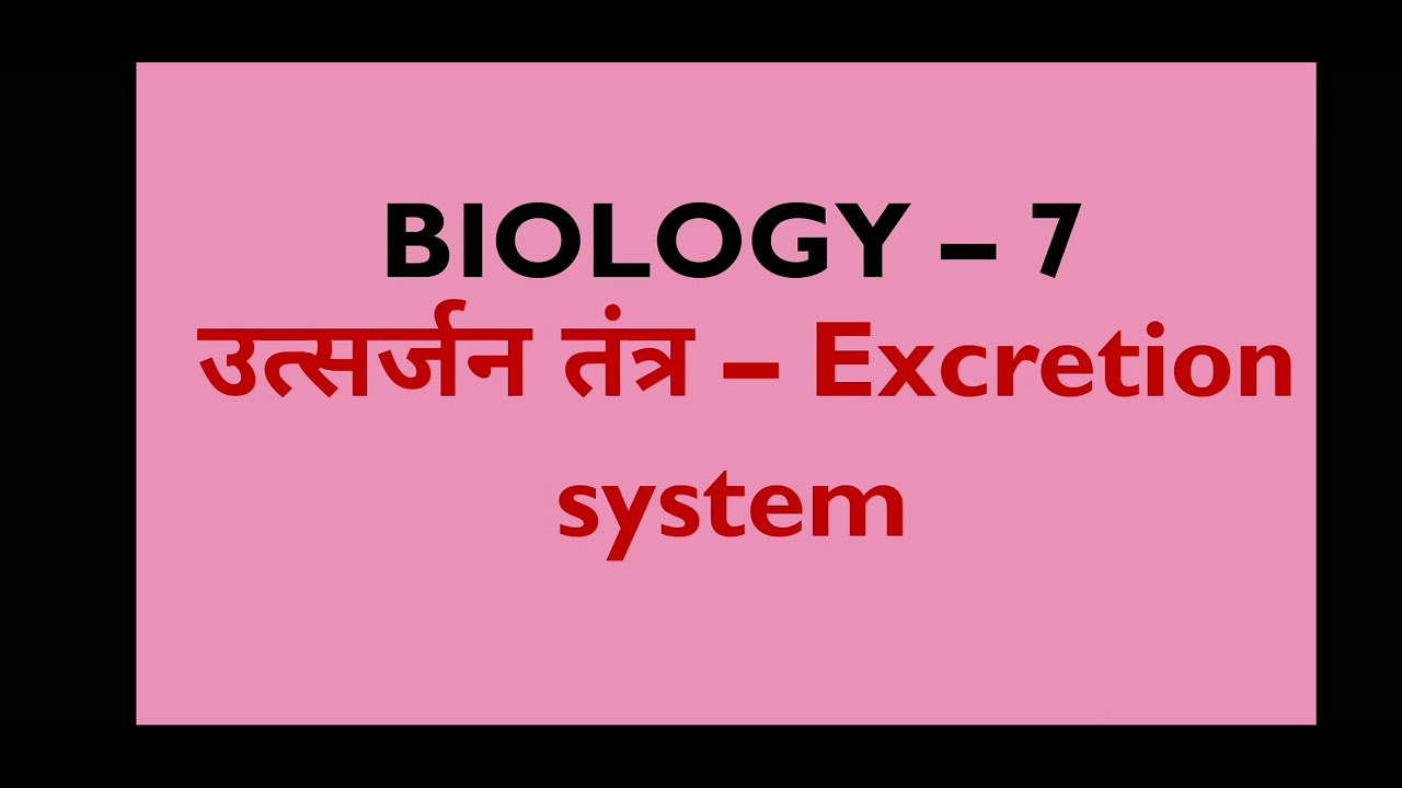 Excretion Vs Secretion