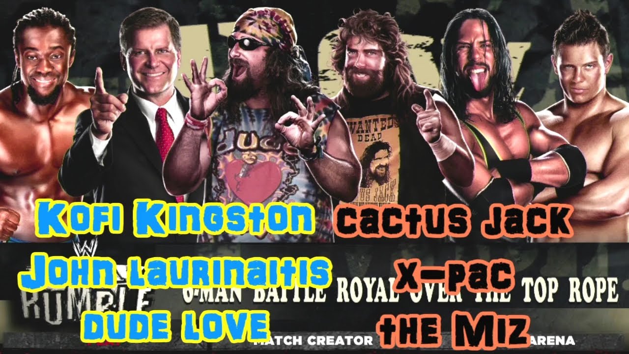 WWE ’13 | Dude Love, Cactus Jack, John Laurinaitis, X-pac, Kofi ...